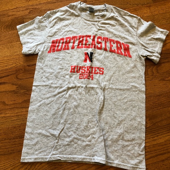 Tops | Light Grey Northeastern Shirt | Poshmark